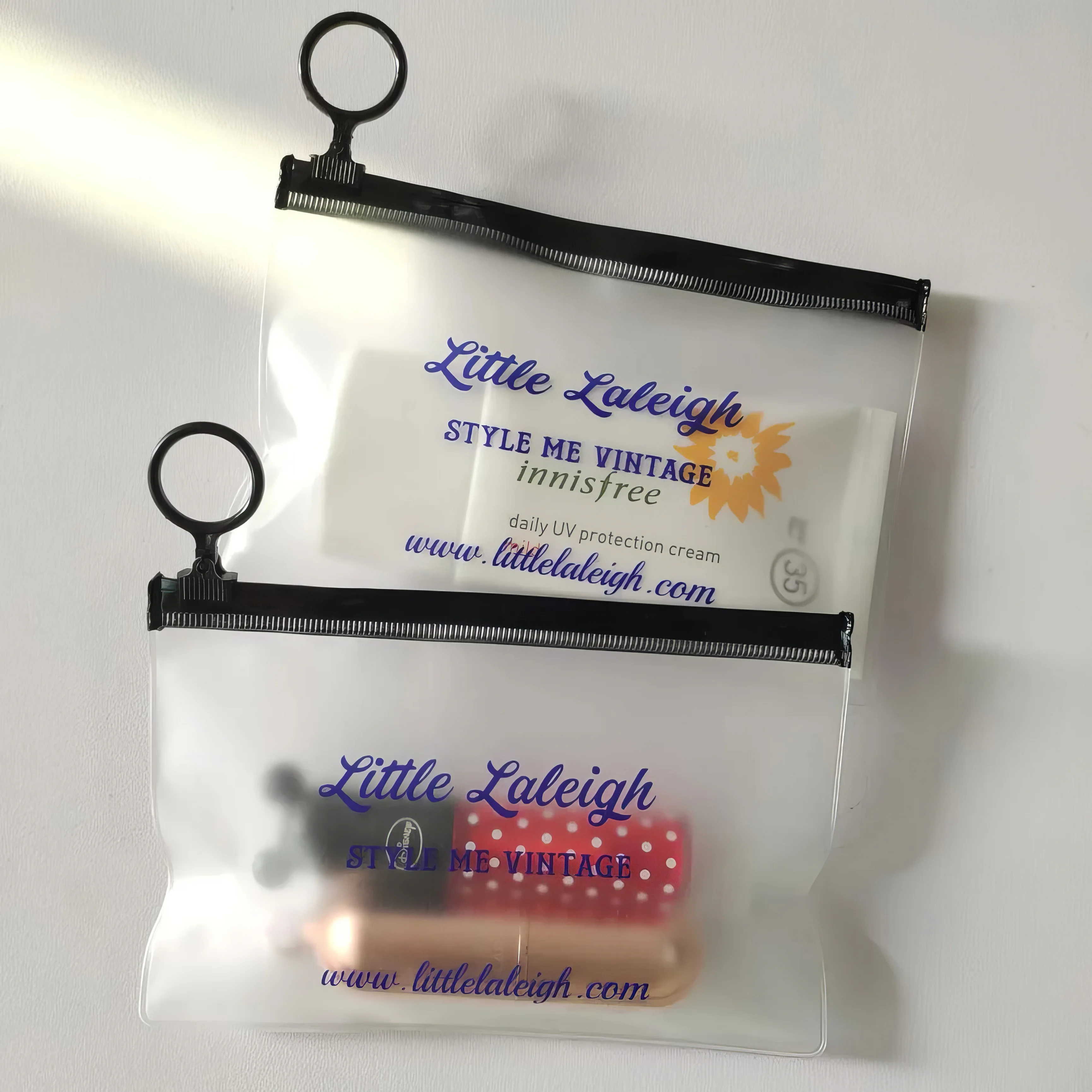 Pvc Watch Wact Strap Transparent Clear Pvc Storage Ziplock Zip Lock ...