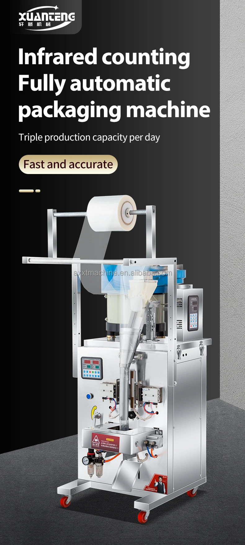 Efficient Counting and Packaging Machine for Small Business