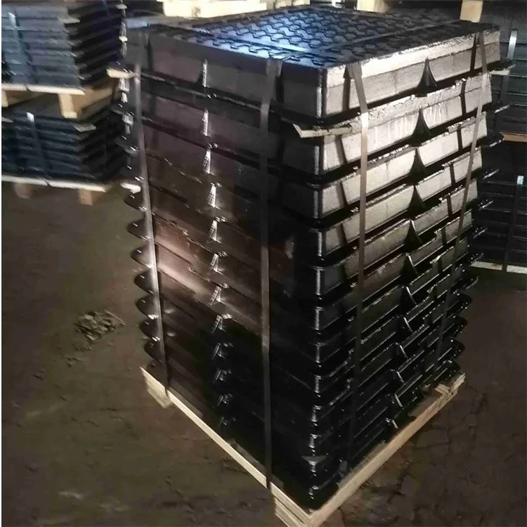 Industrial D400 Sewer Lid Ductile Cast Iron Trench Cover Manhole ...