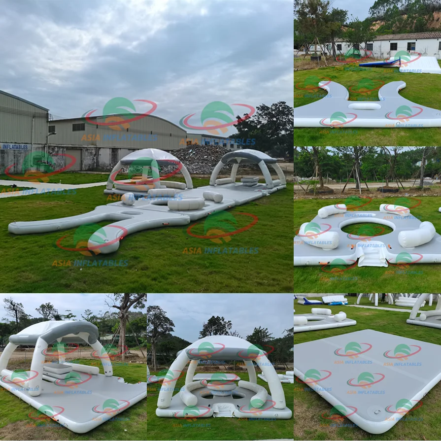 Customized Inflatable Floating Island - Floating Oasis