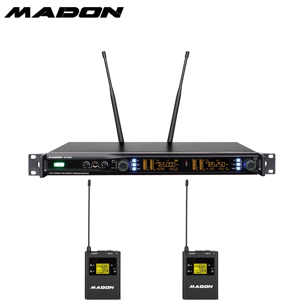 Madon Traditional Digital Id Pilot Series Mic Ok-002u Dual Channels ...