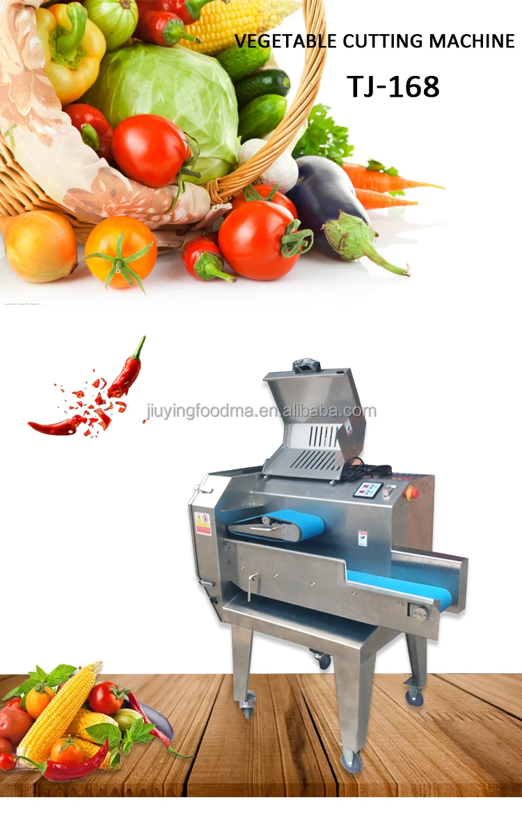 Stainless Steel Industrial Vegetable Cutter - Efficient & Durable