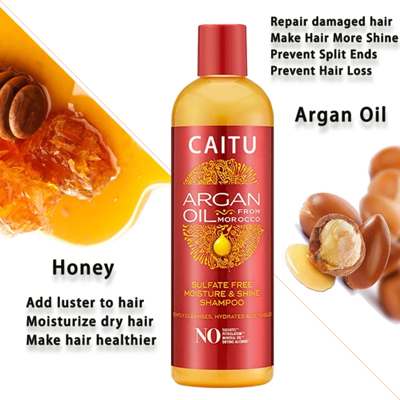 Wholesale Stock Argan Oil Hair Shampoo Curly Hair Shampoo And ...