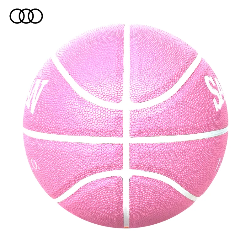 Sanhuan Pink Butyl White Gallbladder Custom Basketball Women Basketball ...