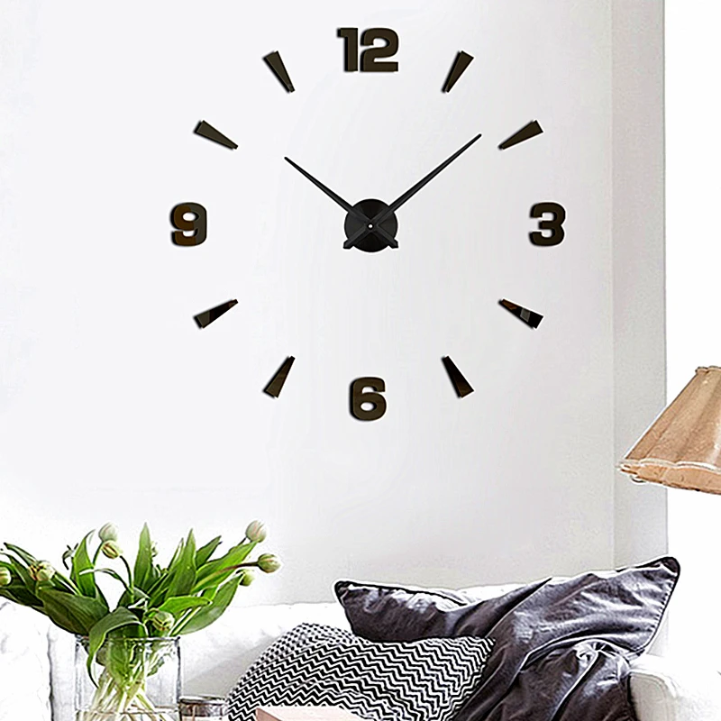 Brand new Digital Clock sticker clock cheap wall clocks with great ...