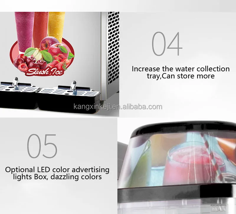 Automatique Machina-maschine Cocktail-machine Fruit Frozen Slush ...