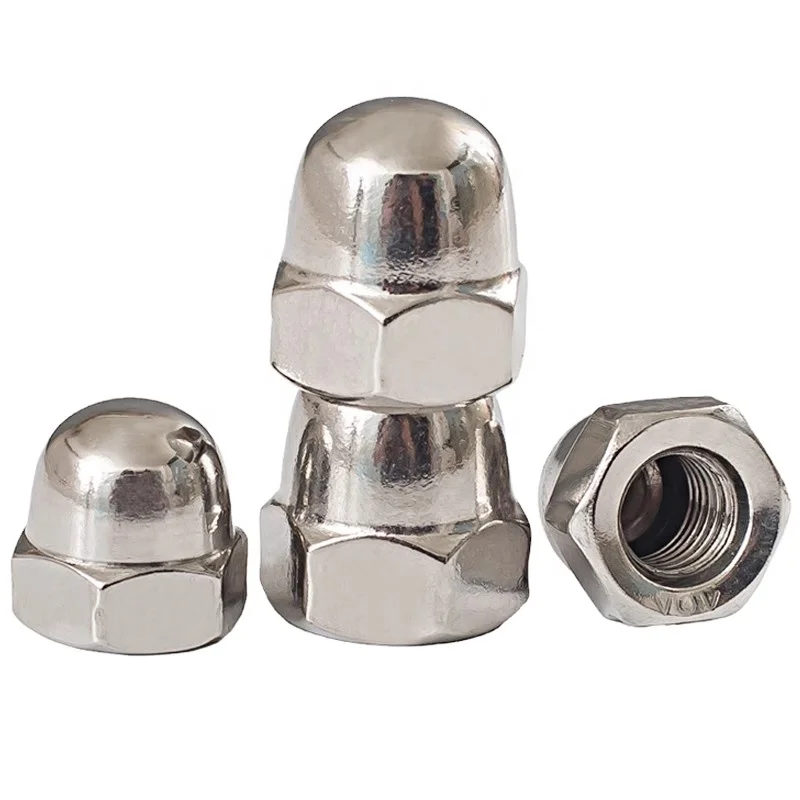 Stainless Steel Din1587 Hex Dome Nut Cap Nut - Buy Stainless Cap Nut,Acorn Nut,Din1587 Product ...