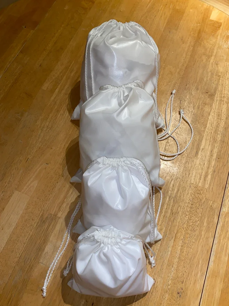 Wholesale Blank Drawstring Bag Sack Satin Perfect Sublimation 3 Small ...