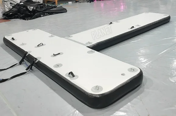 Outdoor Portable Motor Boat Station - T Shape Water Platform