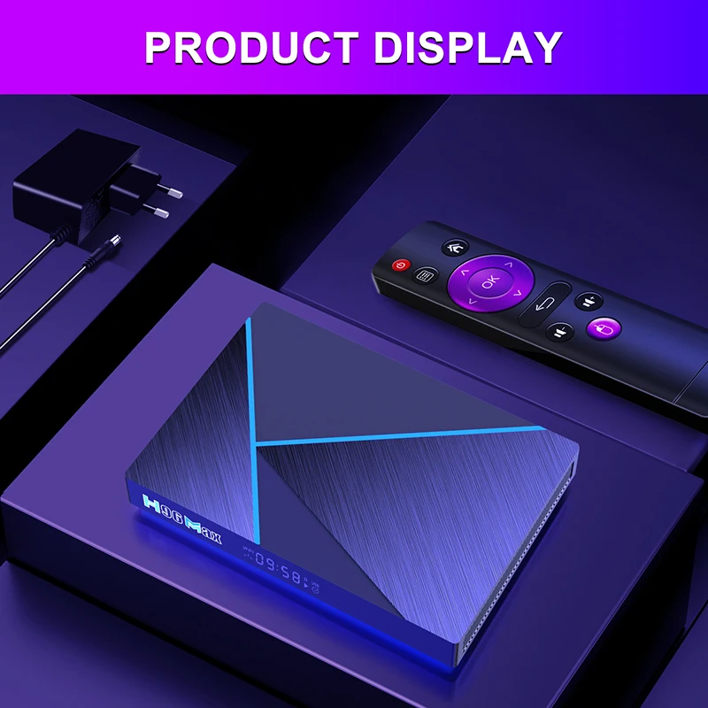 H96 Max V58 Android Smart TV Box - 8K, 4GB RAM, 64GB ROM