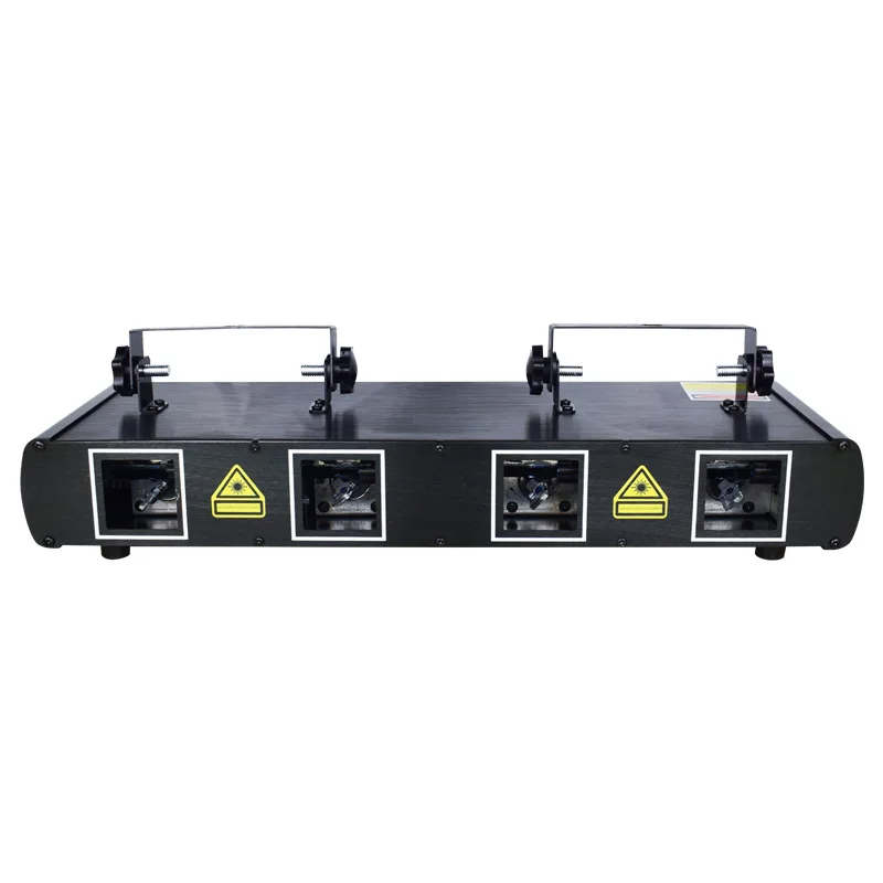 4 Lens Rgb Full Color Animation Laser Beam Lights Dmx512 Pro Dj Party ...