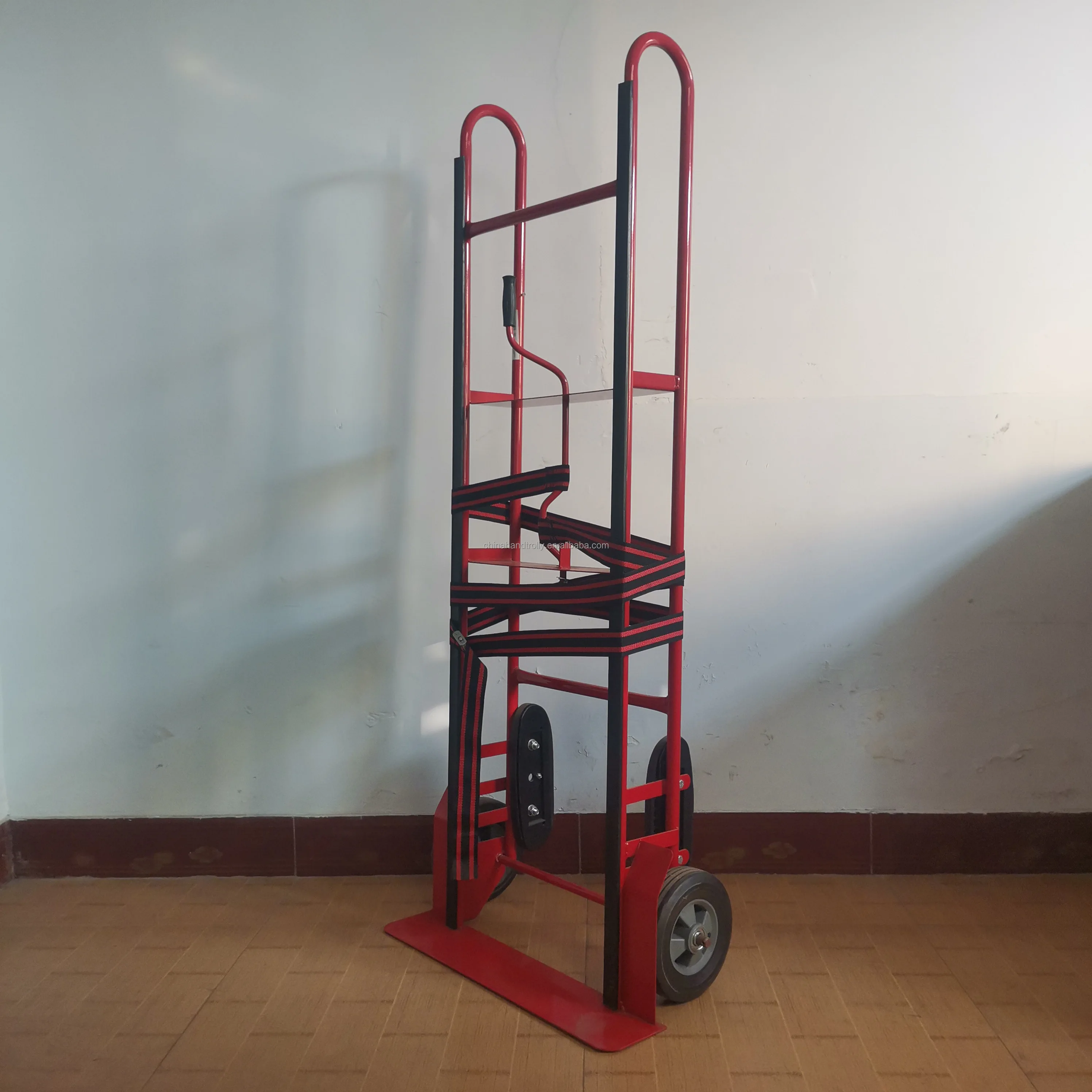 Red Iron Ladder Trolley - Buy Red,Hand Truck Trolley,For Climbing ...