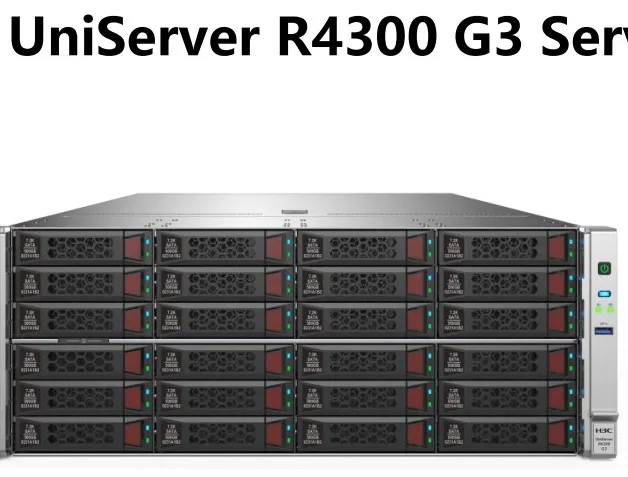 H3c Uniserver R4300 G3 Server In Tel Xeon Sliver 4215 Processor 24lff ...