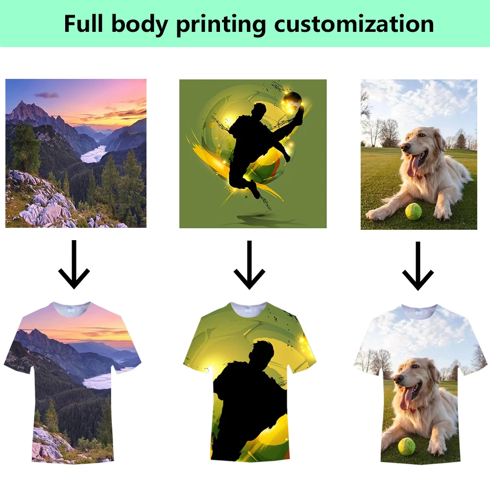 All over Print Shirt - Custom Sublimation Shirts for Men