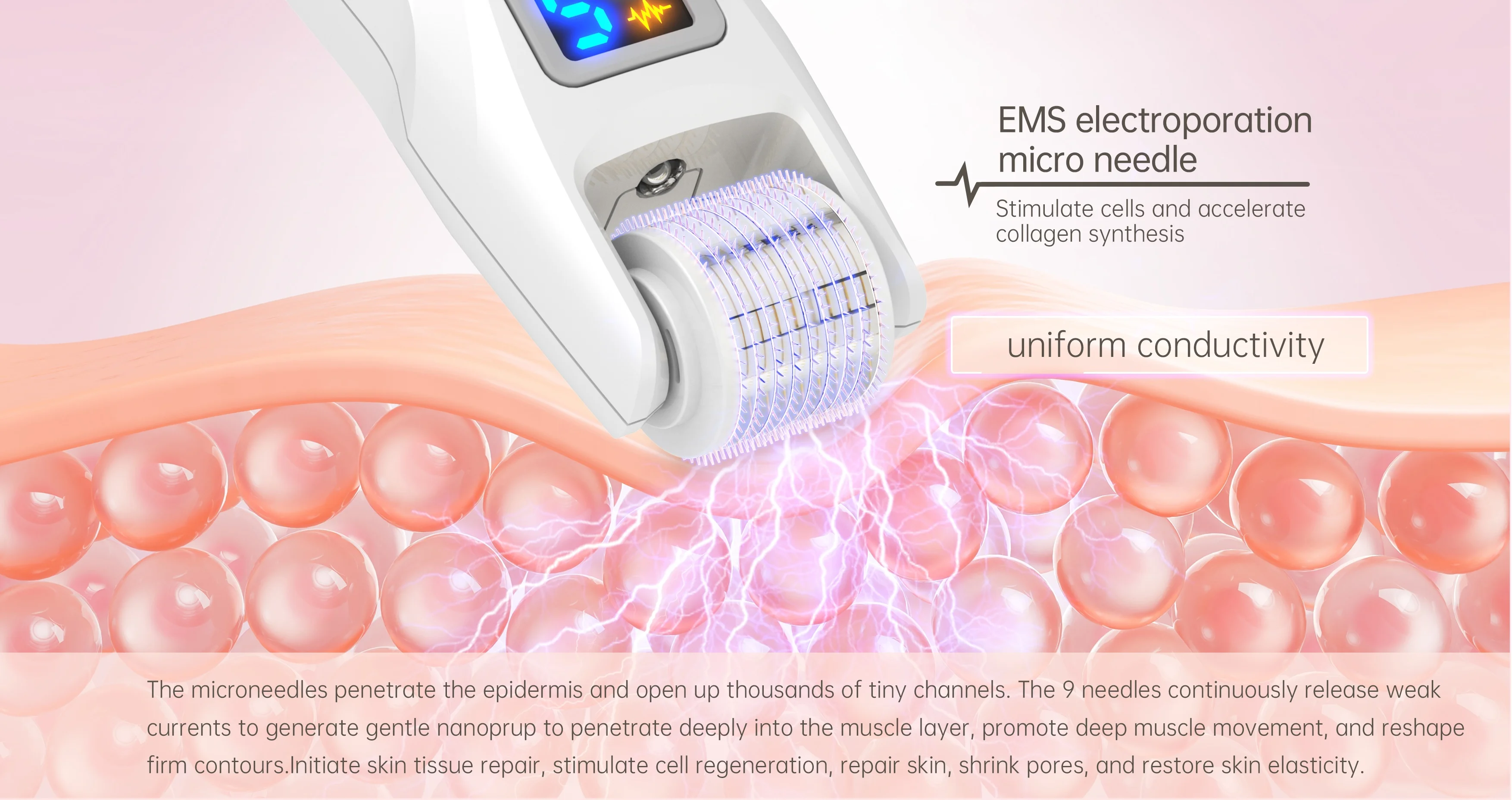 Bio Roller G5 - Portable Wireless Microneedling Device
