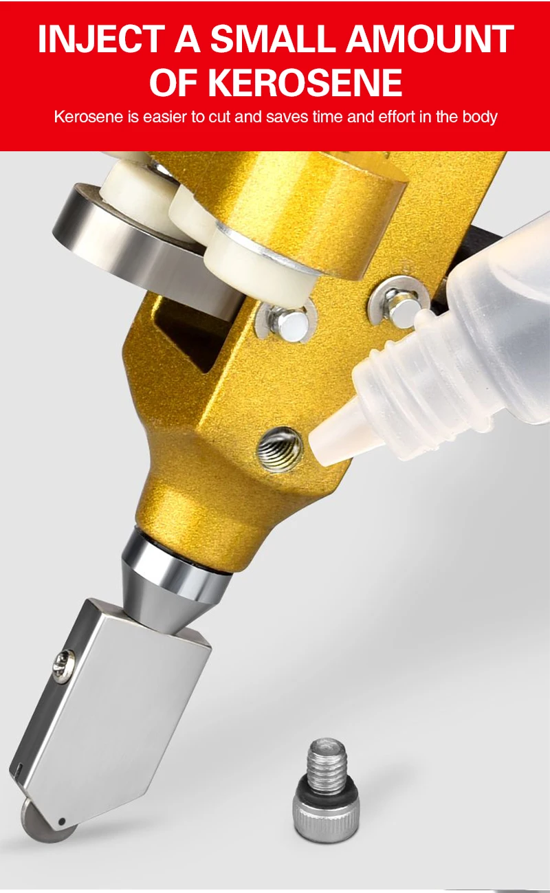 6MM Mirror Glass Cutter - Precision Tile Cutting Tool