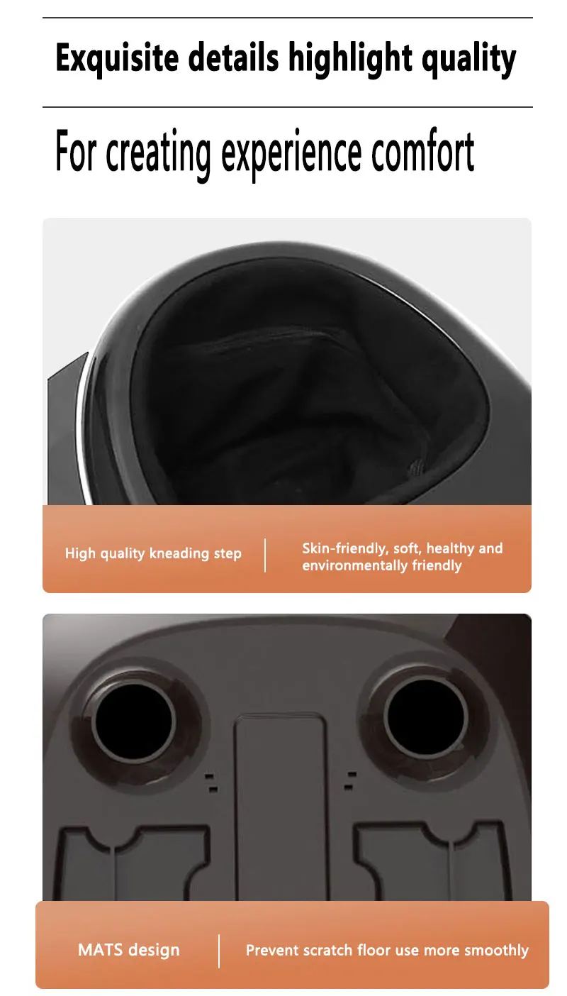 Blood Circulation Airbag Leg Foot Rest With Massager Machine Roller ...