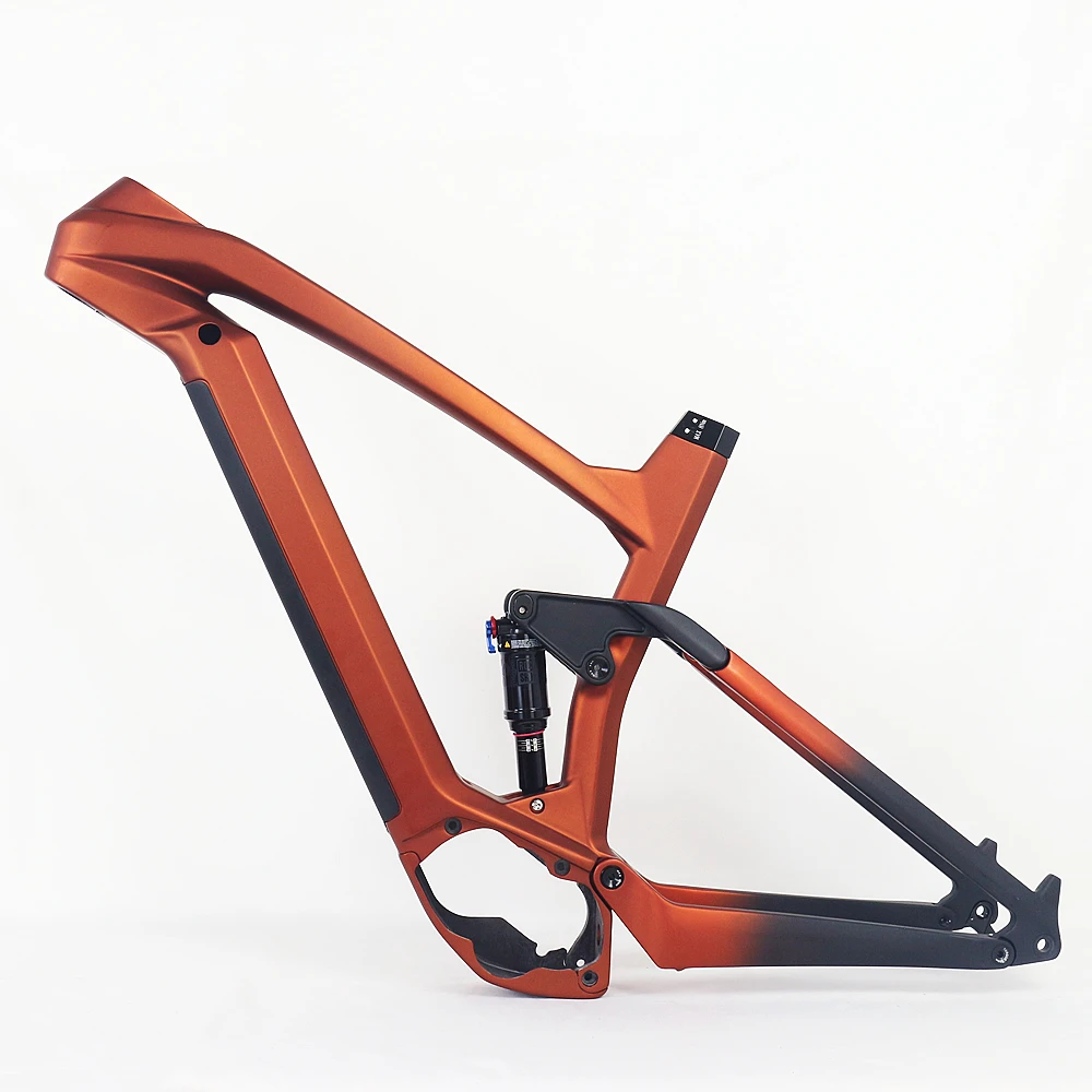EF837 Toray T1000 Carbon Fiber Mountain Ebike Frame