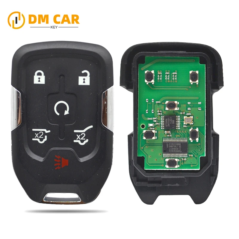 Dmkey Remote Keyless Go Fob 6button Hyq1aa/ea 315/433mhz For Chevrolet ...