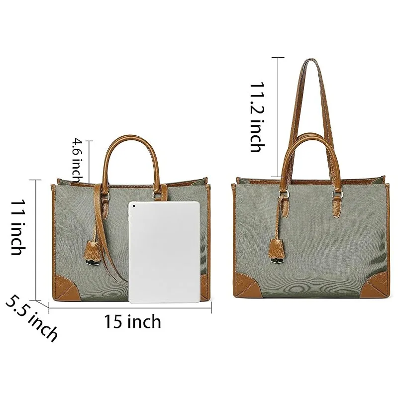 Customize Work Shoulder Purse Office Business Handbags Large Briefcase ...