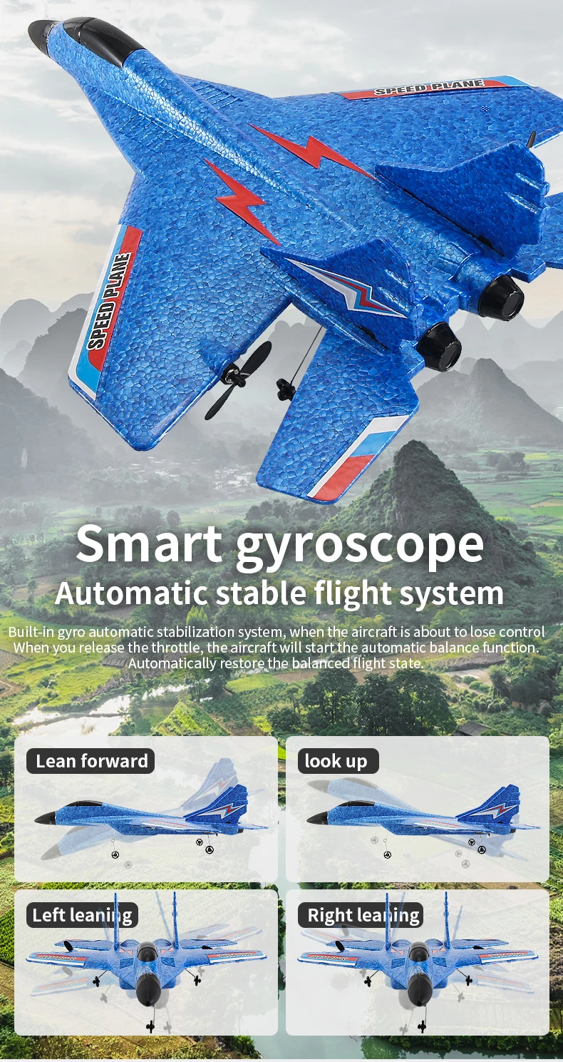 Flying EPP Plane Radio Control Rc Plane SU35 Fighter Jet Kid Flying Toys HW Hot Outdoor Electric ...