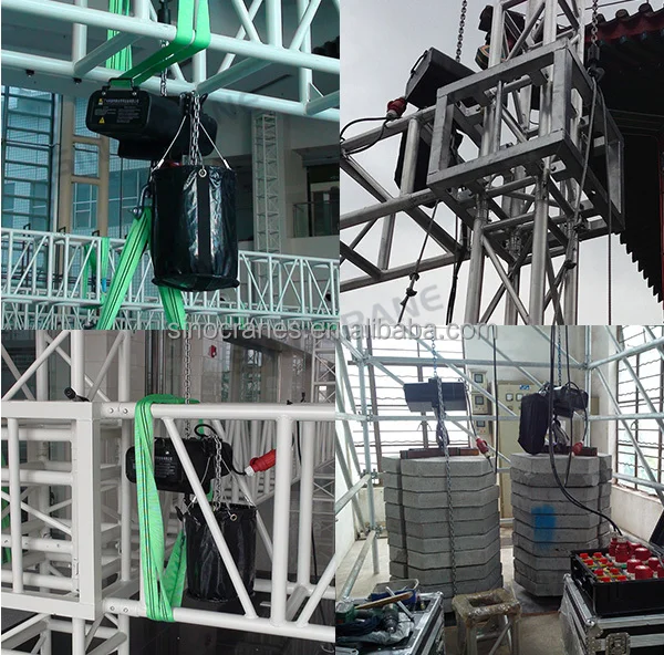 Factory Supply 1 Ton Stage Hoist Electric Stage Chain Hoist For Truss ...