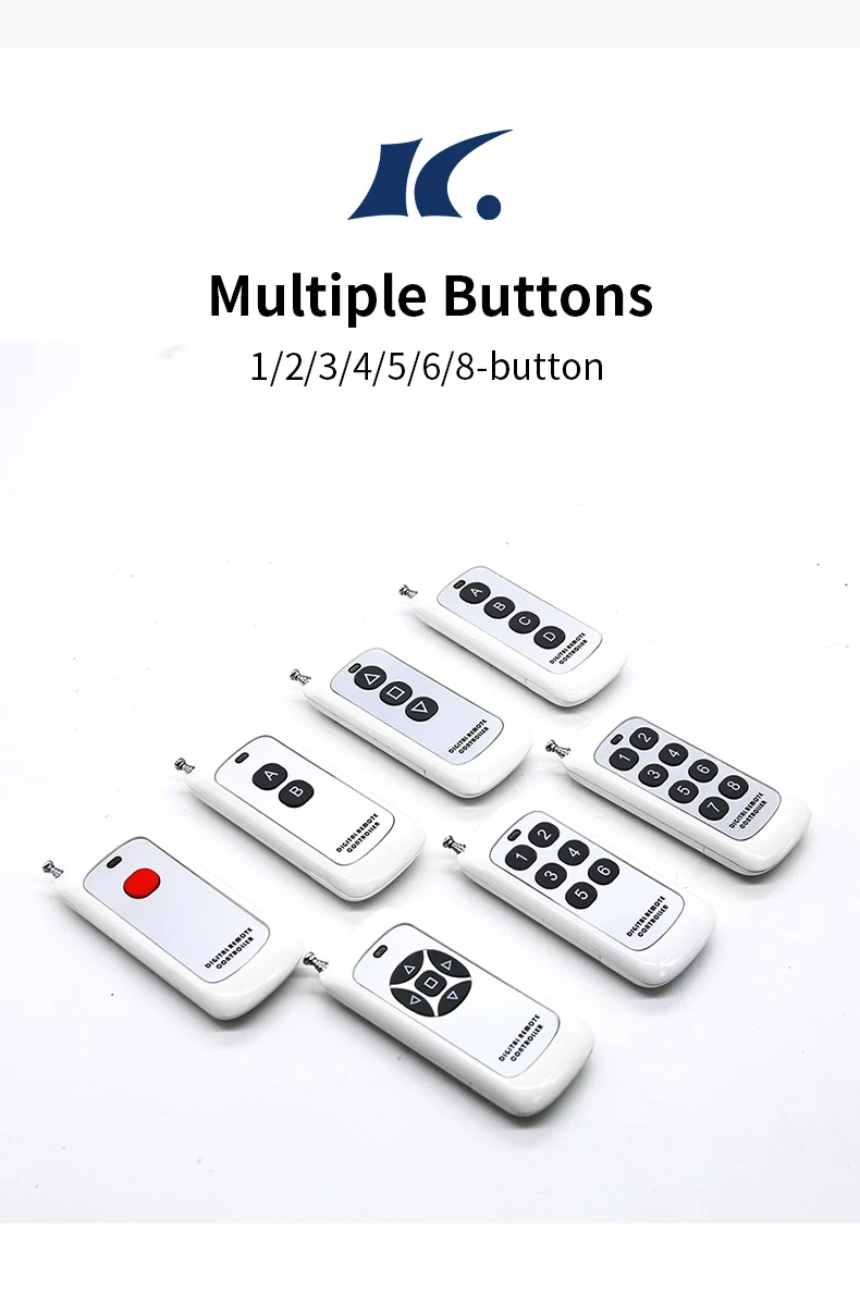 Dc12v 433 Rf Home Rf Wireless Universal Remote Control With Rf Kl600-n ...