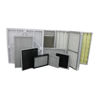 Industrial G4 F5 F6 F7 F8 F9 H13 H14 Mini Pleated Panel Activated ...