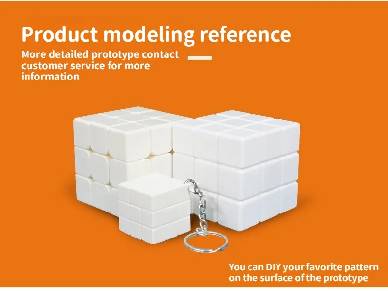 Custom Unique 3x3 Magic Cube - Perfect Promotional Gift