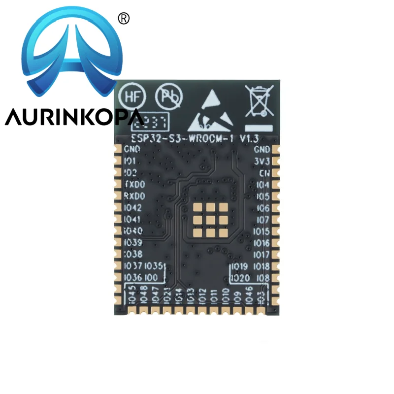 Original ESP32-S3-WROOM-1-N4 WiFi 5.0 4MB flash dual core MCU module ...