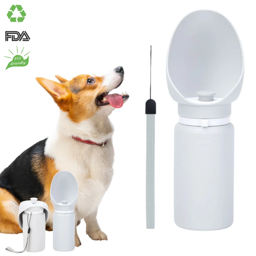 Foldable Portable Pet Travel Water Bottle,One-hand Operation Leak-proof ...