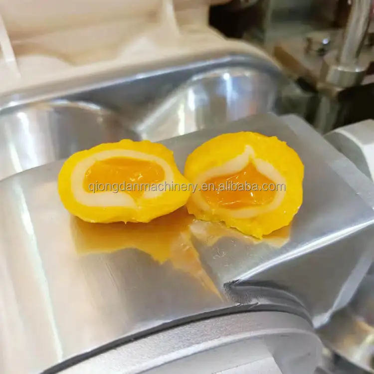 Small Automatic Mooncake Filling Molding Machine Encrusted Mooncake ...