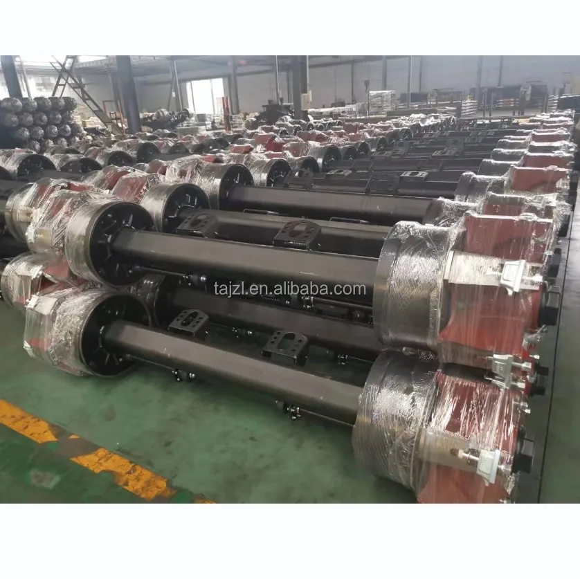 2024 11tons European Trailer Axles Light Duty With Fuwa Suspension ...