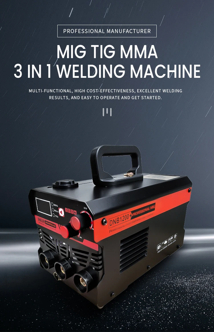 New Condition 3-in-1 Tig Mma Mig Welding Machine High Quality 220V ...