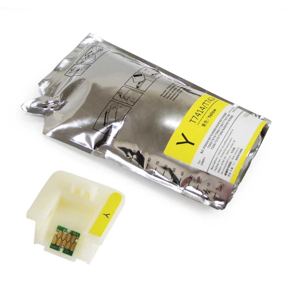 OCBESTJET Sublimation Bag Ink Bag Without Chip for EPSON T7411/T7421 ...