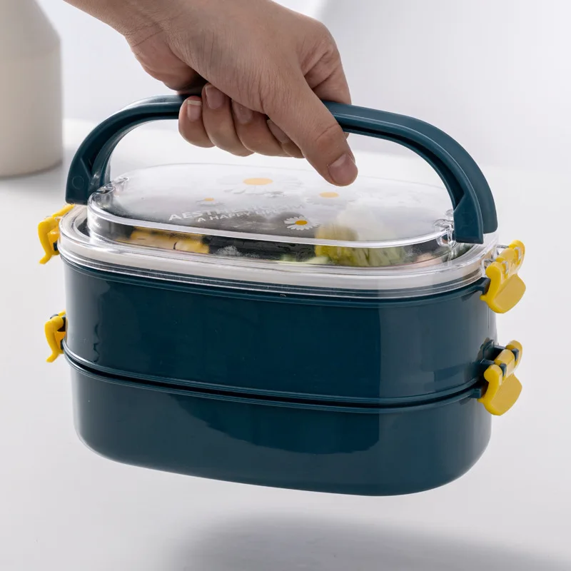 Custom Portable Lunch Container Reusable Pp Bento Box Plastic Lunch Box ...