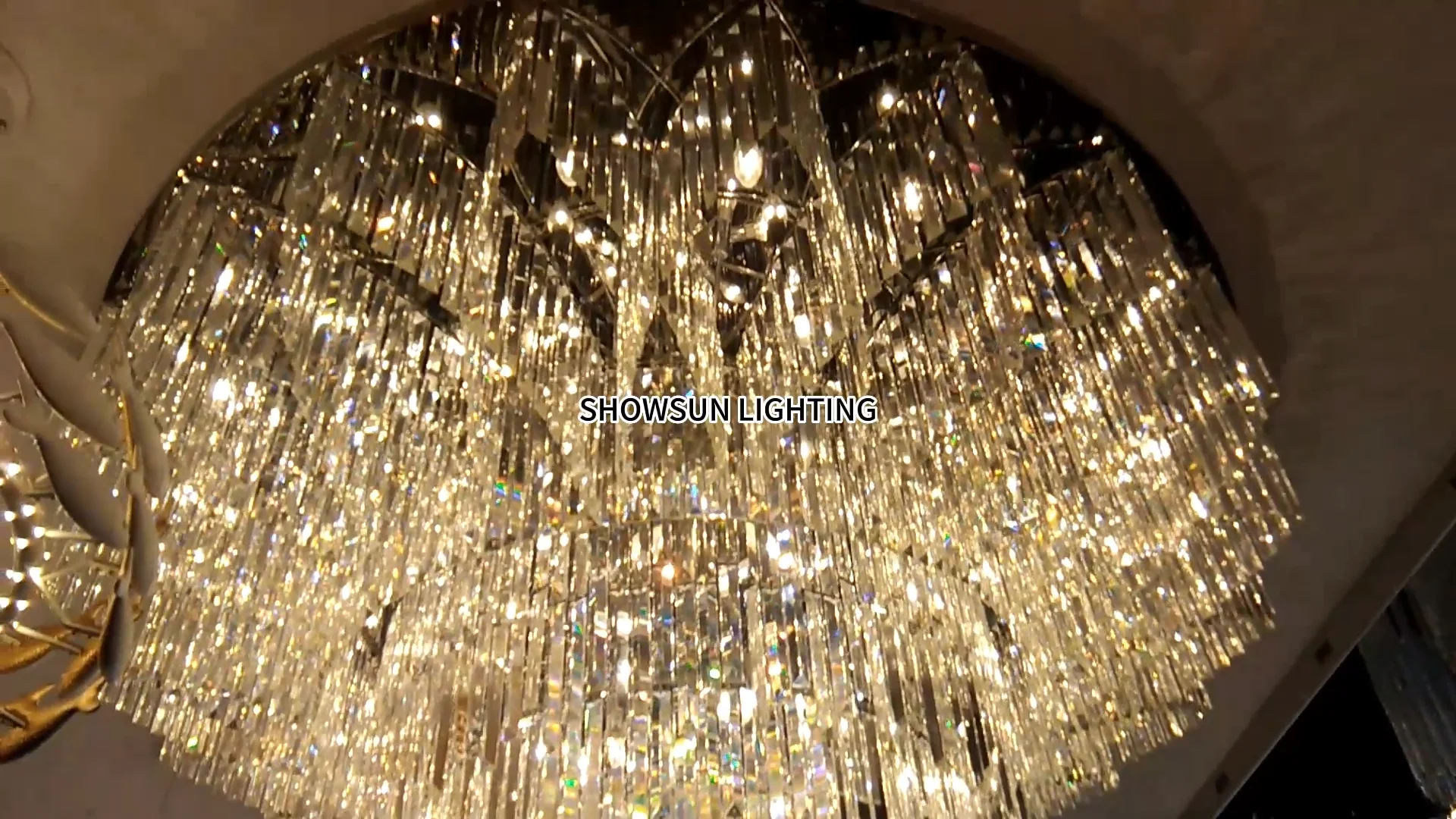 Modern Gold Chandelier Ceiling Crystal Nordic Ceiling Lighting ...