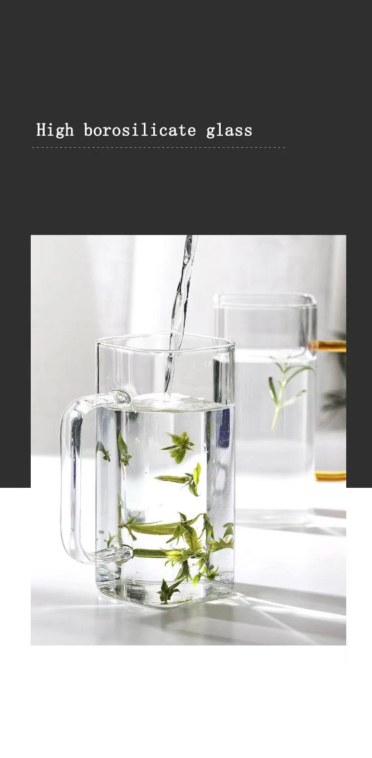 Wholesale Borosilicate 12oz Drinking Glass Cup for Whisky Soda Tea ...