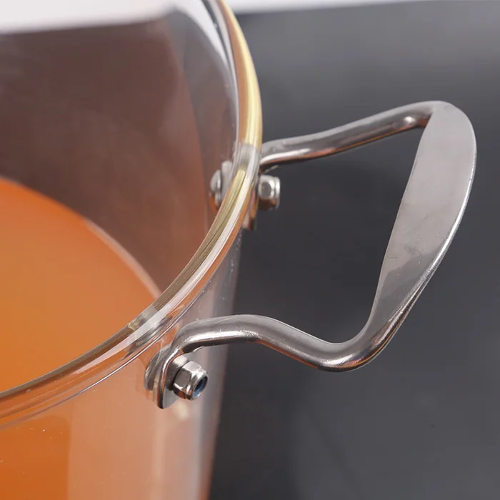 High Quality Large Size Glass Cooking Pot - Buy Clear Glass Cooking Pot ...