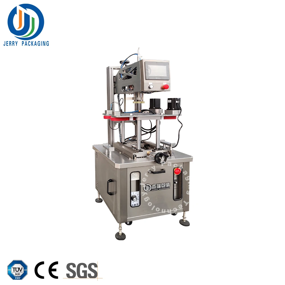 Multi Function Automatic Inline Four Wheel Capper Machine