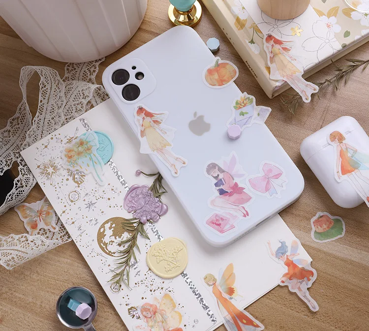 Cartoon Fantasy Elf Hand Account Stickers Creative Diy Material And ...