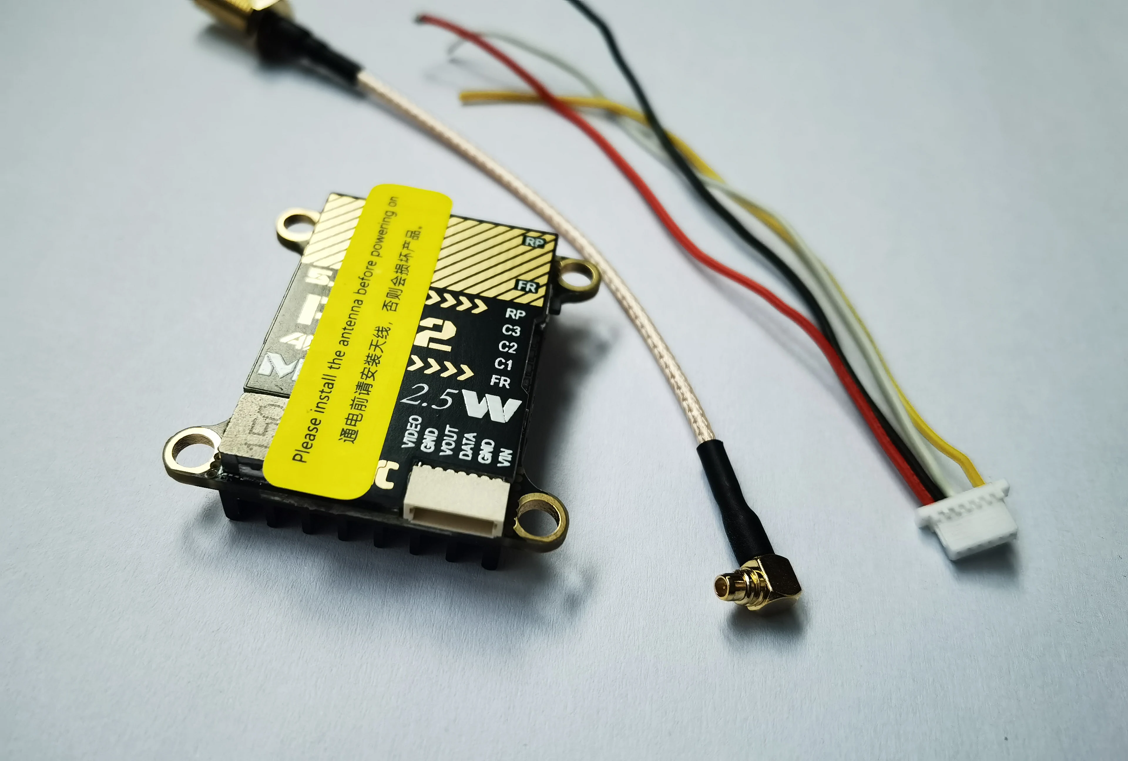 FPV Spare Parts SKYSTARS 5.8Ghz 40CH 2.5W VTX Built-in Microphone MMCX ...