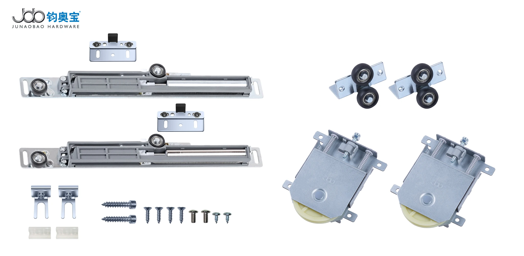 Job Wooden Sliding Door Hardware Soft Close Sliding Door Track And ...