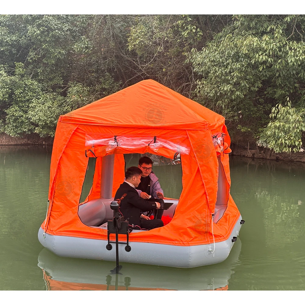 Commercial Lake Camping Float Bed Raft DWF Waterproof Inflatable ...