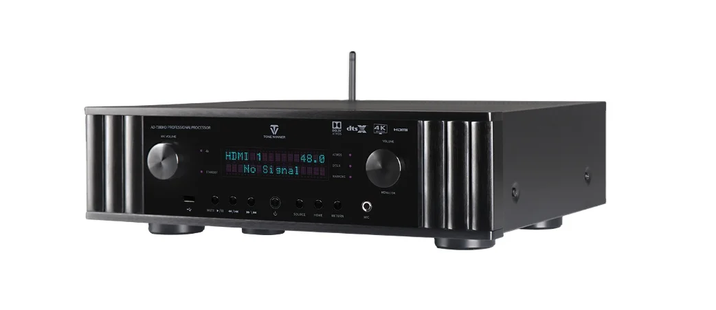 Free Shipping 4k 3d Hdmi 7.2.4 Karaoke Audio Video Amplifier Preamp ...