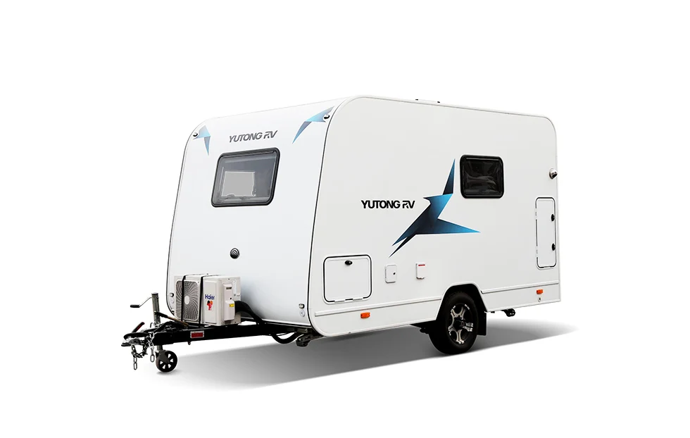 Chinese Rv Trailer With Rv Kitchen Powerful Battery 6 People Motor Home ...