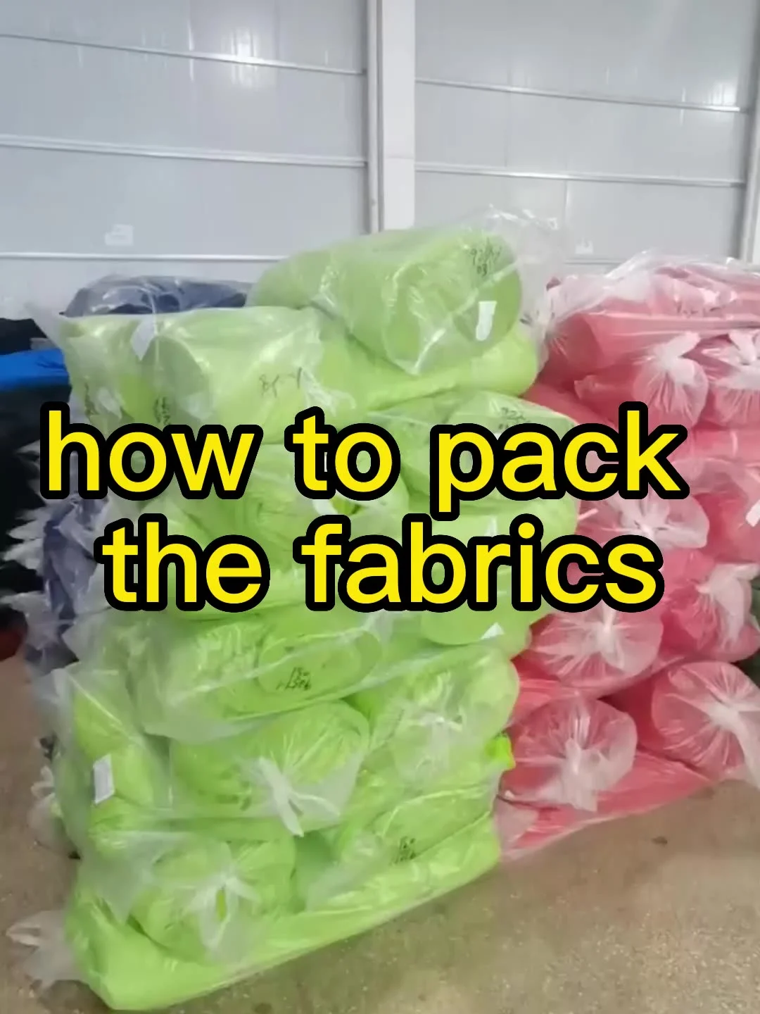 Viral Videos & Demos On how to do the roll packing of mini matt fabrics ...
