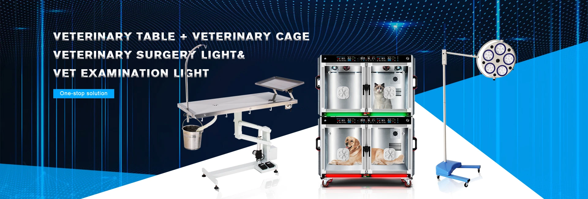 OSCAT Stainless Steel Veterinary ICU Cages for Pets