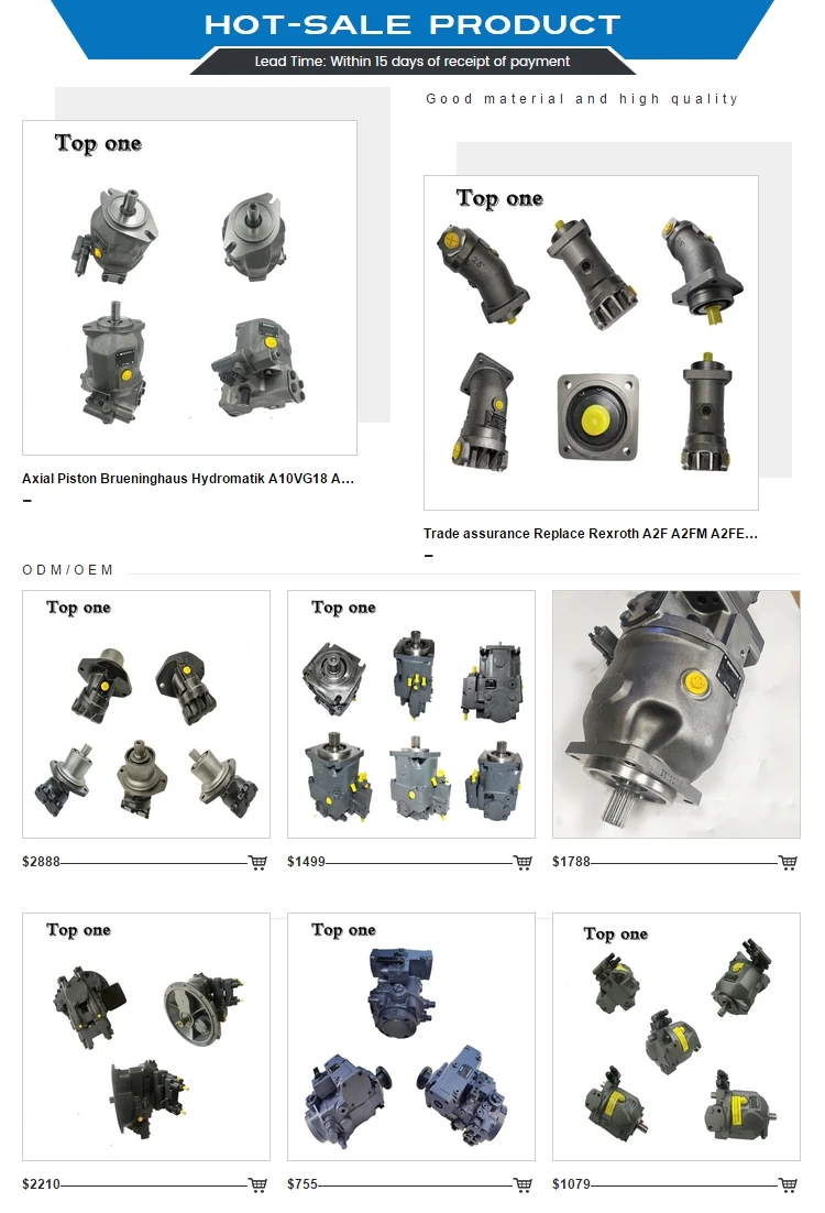 Topone A4vg Series Hydraulic Axis Piston Pump A4vg28ep2dm1/32r ...
