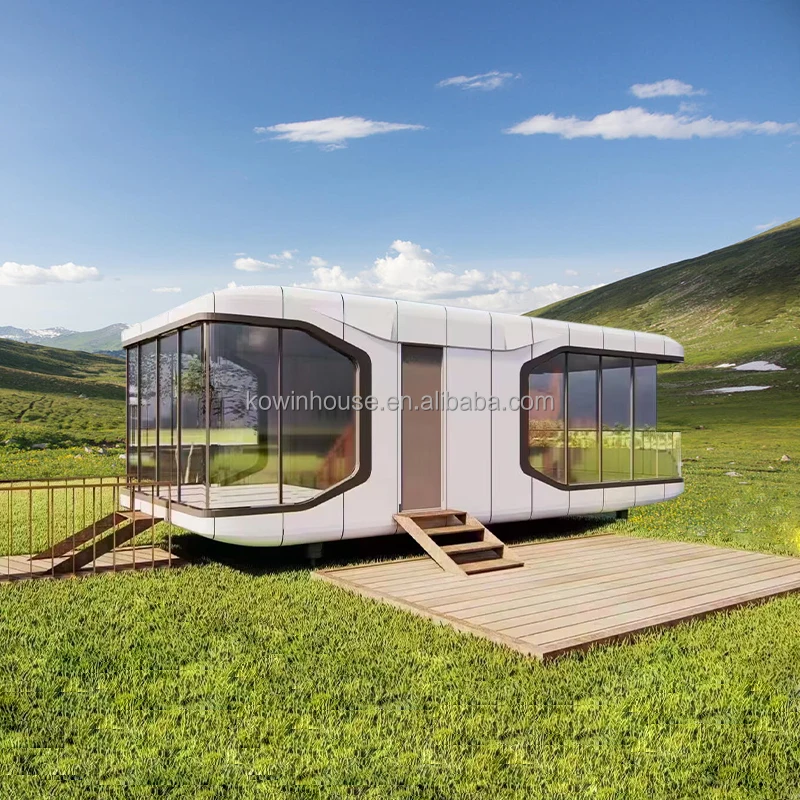 China Modular Movable Prefab Small House Prefabricated Tiny House Space ...